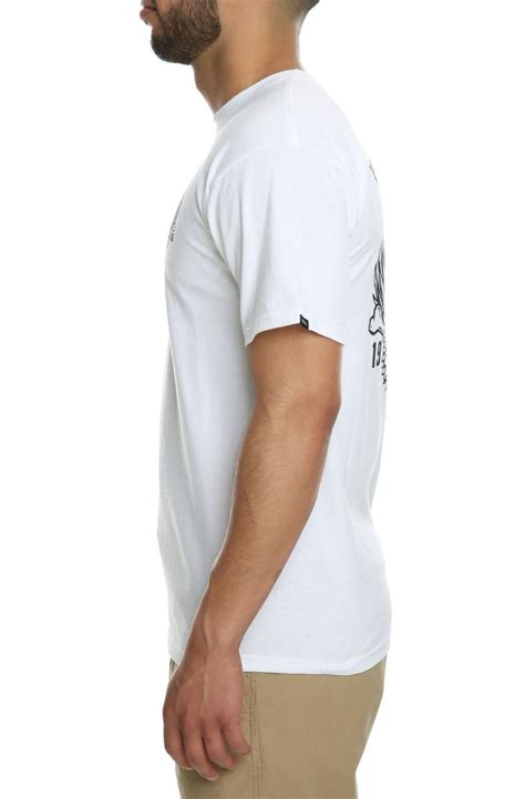 Vans The Eagle Bones Tee In White Vn0a3h6dwht Karmaloop