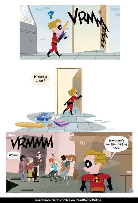 Disney C2 B7pixar The Incredibles 2 Heroes At Home Read Disney C2