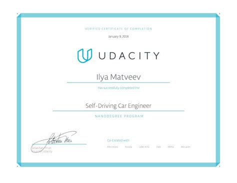 Ilya Matveev On Linkedin Thank You Udacity For Creating Such A Fascinating Program And Allowing