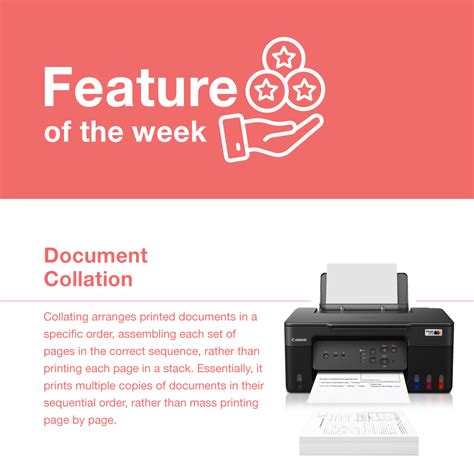Canon India Collating Arranges Printed Documents In A