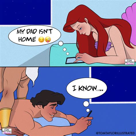 Post 5668661 Ariel Kingtriton Princeeric Thelittlemermaid Tom