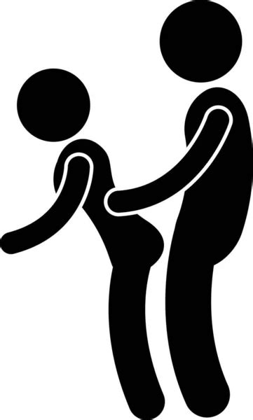 Minimalistic Vector Illustration Gentleman Woman Stock Vector By ©leremy 452075614