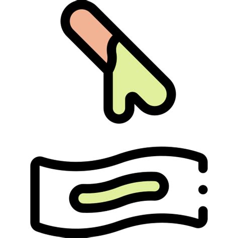 Waxing Detailed Rounded Lineal Color Icon