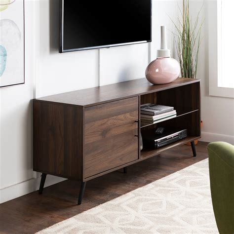 Mid Century Modern Tv Console Black Nannie Culbertson