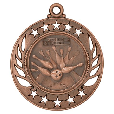 {{bowling Galaxy Medal Bronze}} Custom Apparel And Printing Akd