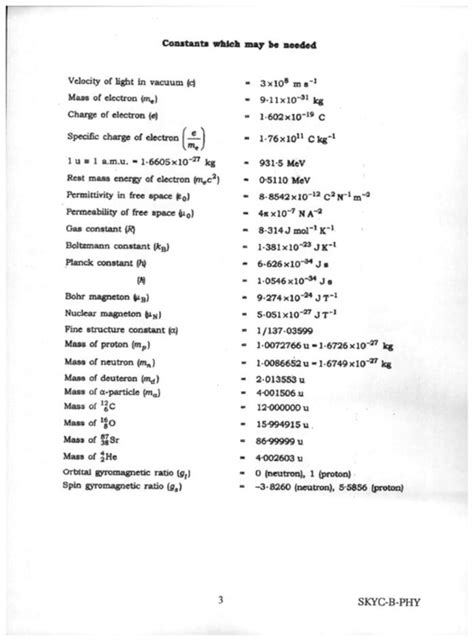 Upsc Csemain 2023 Physics Paper Ii Question Paper