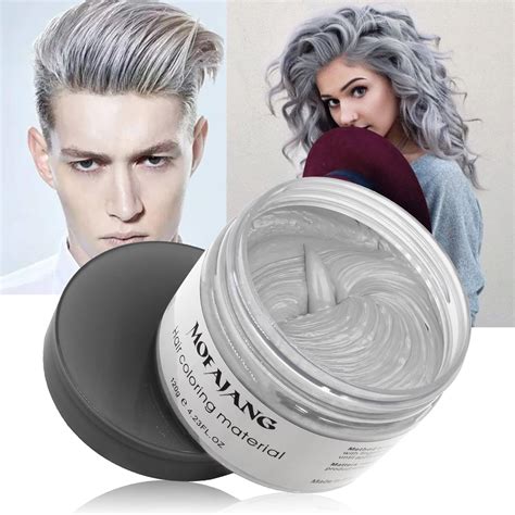 Silver Grey Hair Wax Pomades 423 Oz Natural Hair