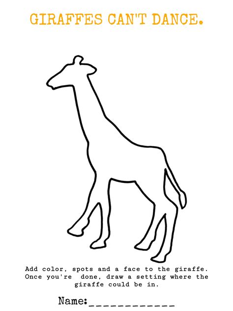 Pin By Paola Martínez On Giraffes Cant Dance Giraffes Cant Dance