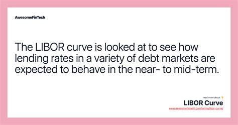 Libor Curve Awesomefintech Blog