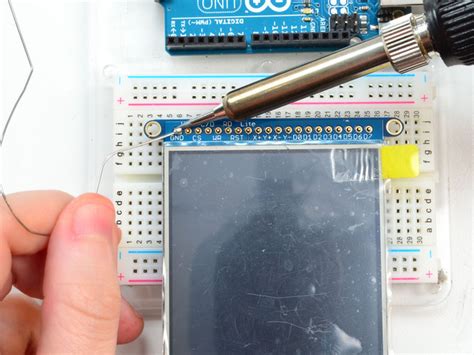 Wiring And Test Adafruit 35 320x480 Color Tft Touchscreen Breakout Adafruit Learning System