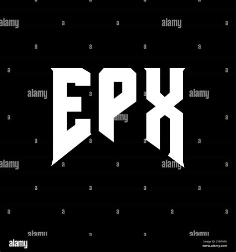 Epx Letter Logo Design For Technology Company Epx Logo Design Black And White Color Combination