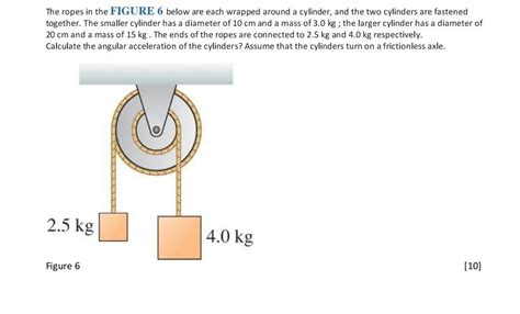 [solved] Calculate The Angular Acceleration Of The