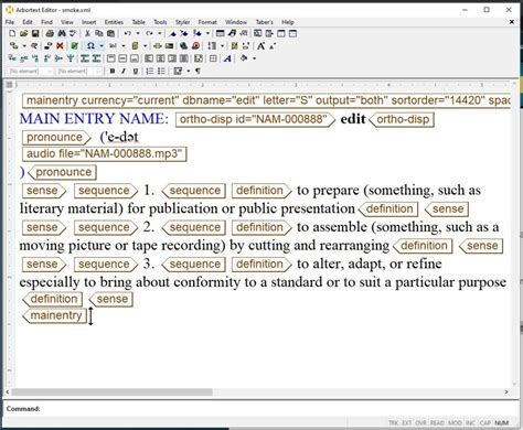 The Xyzs Of Xml Editing