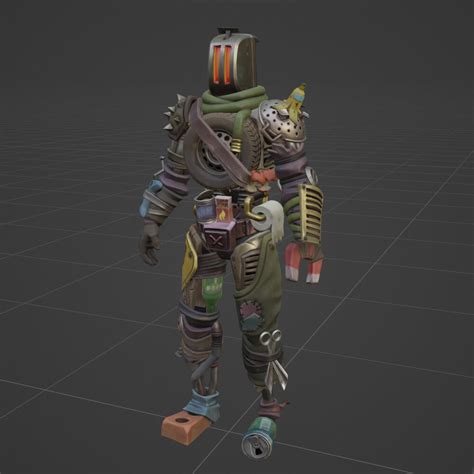 Kitbash Fortnite 3d Model By Catarifrangente