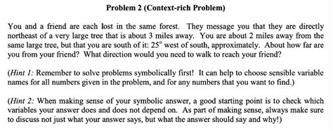 solved problem 2 context rich problem you and a friend are