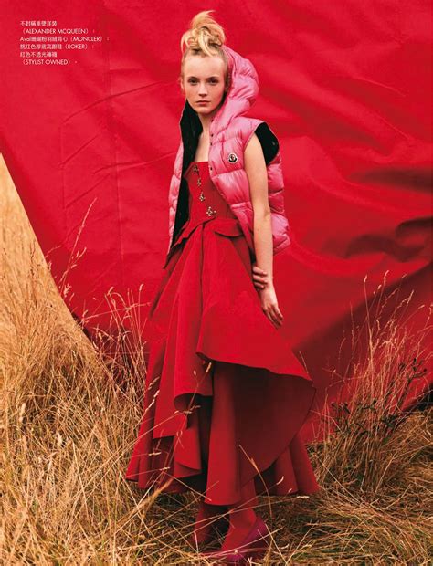 Lucan Gillespie Red And Pink By Laurie Bartley For Elle Taiwan — Anne