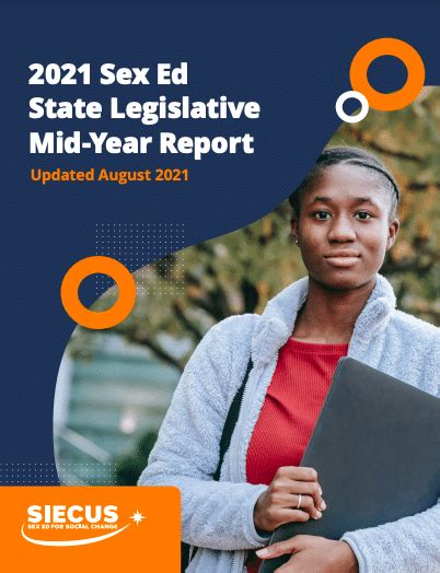 2021 Sex Ed State Legislative Mid Year Report Siecus