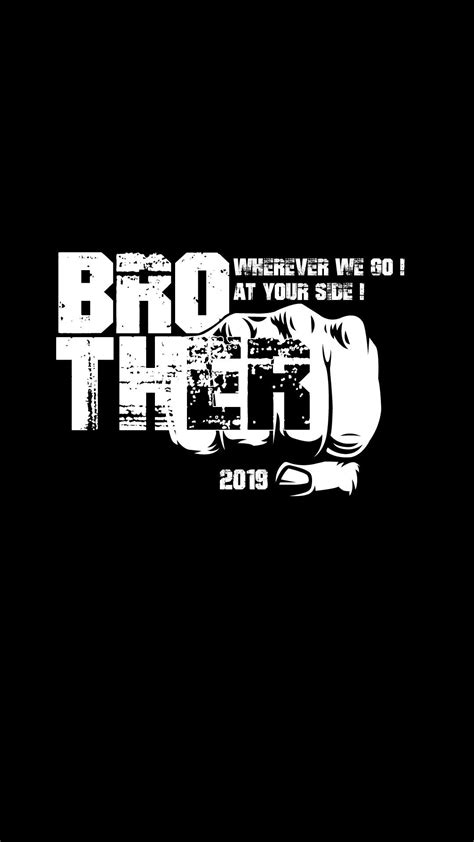 Brother Typography Design