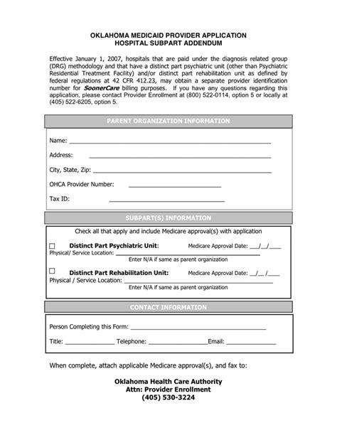 Medicaid Application Download Free Documents For Pdf Word And Excel