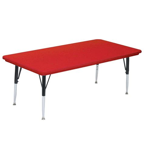 Plastic Mild Steel Rectangular Preschool Table At ₹ 4850piece In Hyderabad