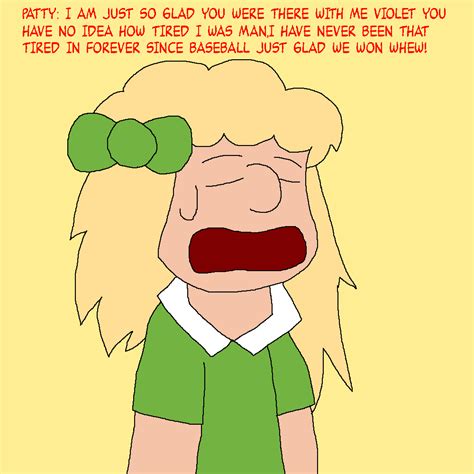 Patty Tells Violet She Doesnt Have To Go Through That Before Schroeder