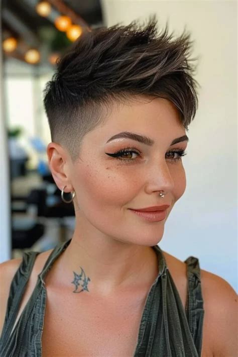 15 Bold And Stylish Shaved Pixie Cuts For A Fearless New Look She Lush Style