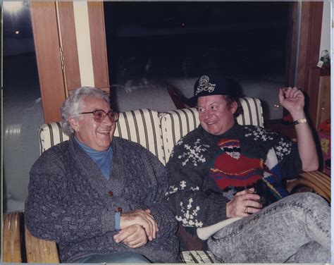 Craig Badami Right And His Father Nick Relaxing At Home In Park