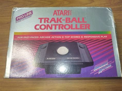 Atari 2600 Track Ball Controller Pro Line Arcade Action Brand New Nos