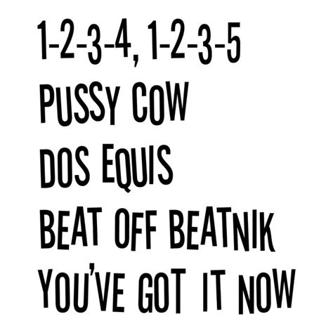 Pussy Cow Thecrappysnotebook