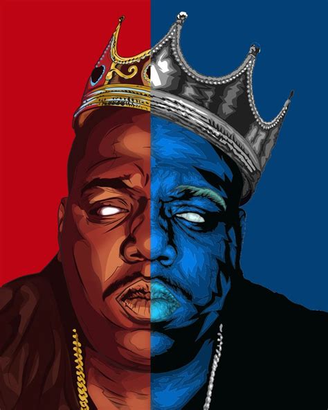 Biggie Artwork Notorious Big Art Rapper Art Biggie Smalls