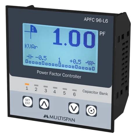 Multispan Single Apfc 96l6 Automatic Power Factor Controller For