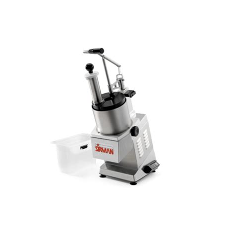 Sirman Tm Tg Vegetable Food Processor With Full Hopper Feed System
