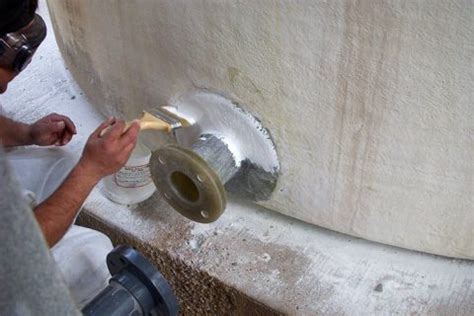 Fiberglass Tank Nozzle Repair Fiberglass Tank Nozzle Replacement Amtech