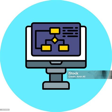 Algorithm Icon Stock Illustration Download Image Now Colors Corner Creativity Istock