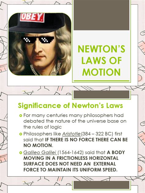 Lecture 7 Newtons Laws Pdf Force Newtons Laws Of Motion