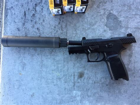 Sig Sauer Shows Off New Army Handgun With Advanced Sight Suppressor