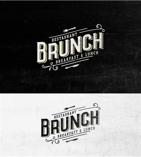 Vintage Style Logo For A Brunch Restaurant Logo Design Contest
