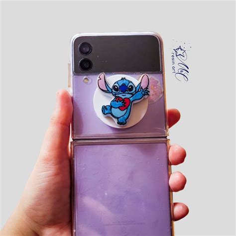 Pop Socket Para Celular Stitch Elo7 Produtos Especiais