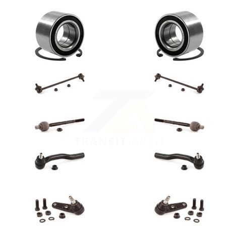 Bearing Lower Ball Joint Outer Inner Tie Rod Link Front Kit 10pc For
