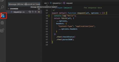 前端知识学习案例6vs code git面板 csdn博客
