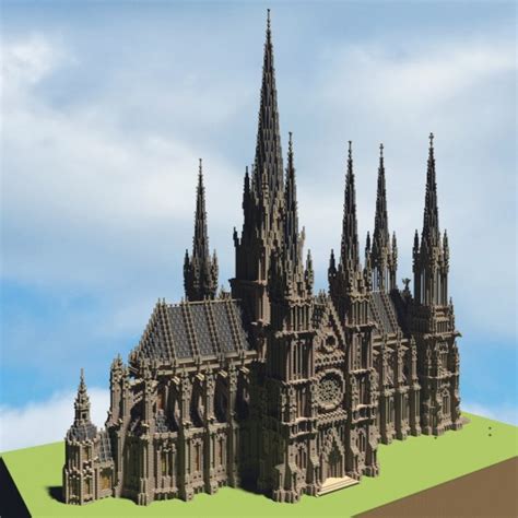 Cathedral Minecraft Maps Dom Zu Köln Inspired Cathedral Minecraft Map