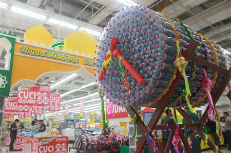 Cheers Water Kreasi Bedug Dari Botol Cheers Alkaline