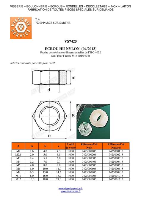Ecrou Nylon Hexagonal Hu M6 Noir 1000 Pièces Leroy Merlin