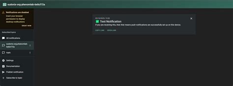 Sudonix Create A Self Hosted Instance Of Ntfy
