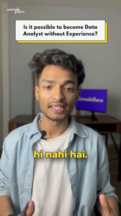 Is It Possible To Become Data Analyst Without Experience Dataanalysis