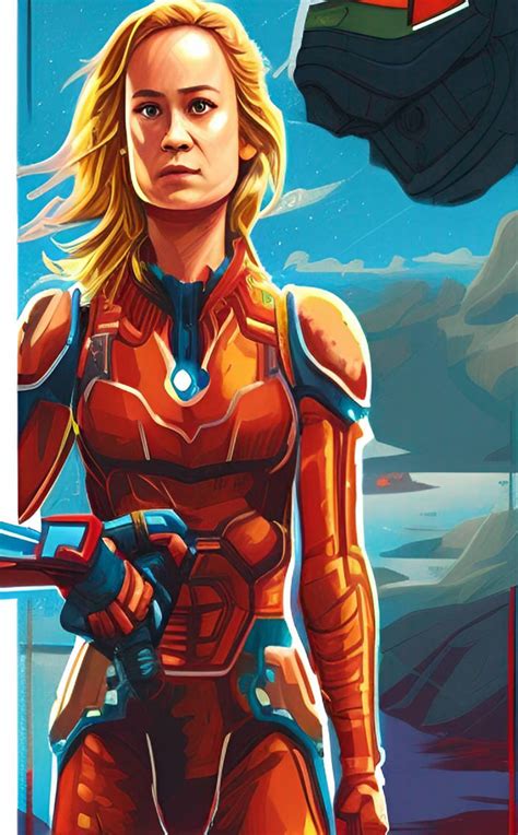 Brie Larson Metroid By Solidwheel02 On Deviantart