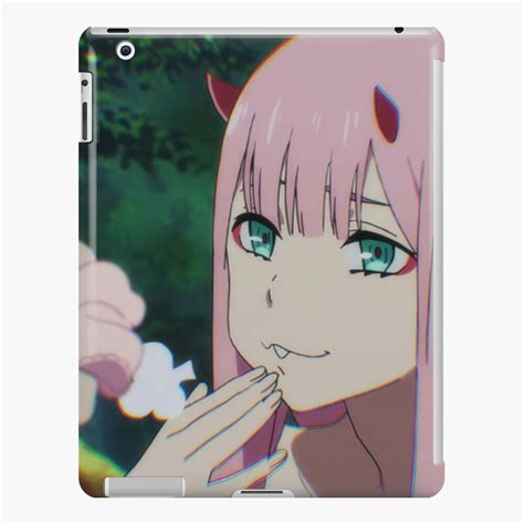 Zero Two Tooth Ipad Case And Skin For Sale By Fishyfrank Redbubble