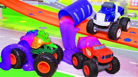 Вспыш и чудо машинки и монстр трак HOT WHEELS | Крушила пакостник ...