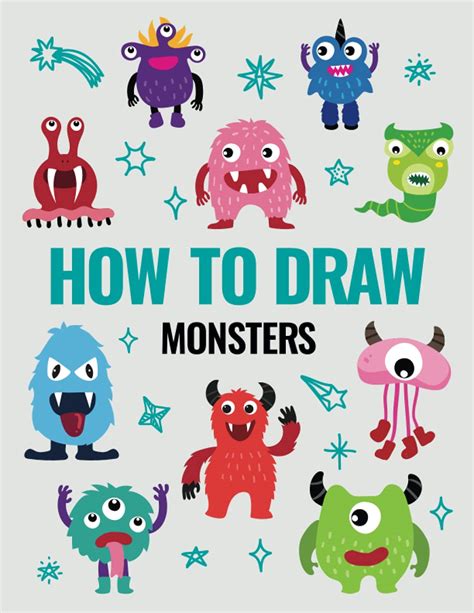 How To Draw A Funny Monster Preschool At Richard Sandoval Blog
