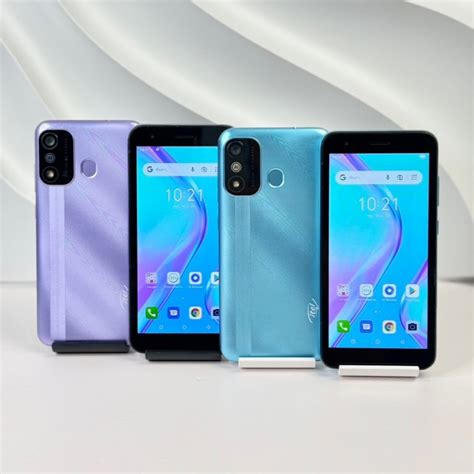 Itel P17 Pro โทรศัพท์มือสองเดิมๆ หน้าจอ 5 5 นิ้ว Android 11 แบตเตอรี่